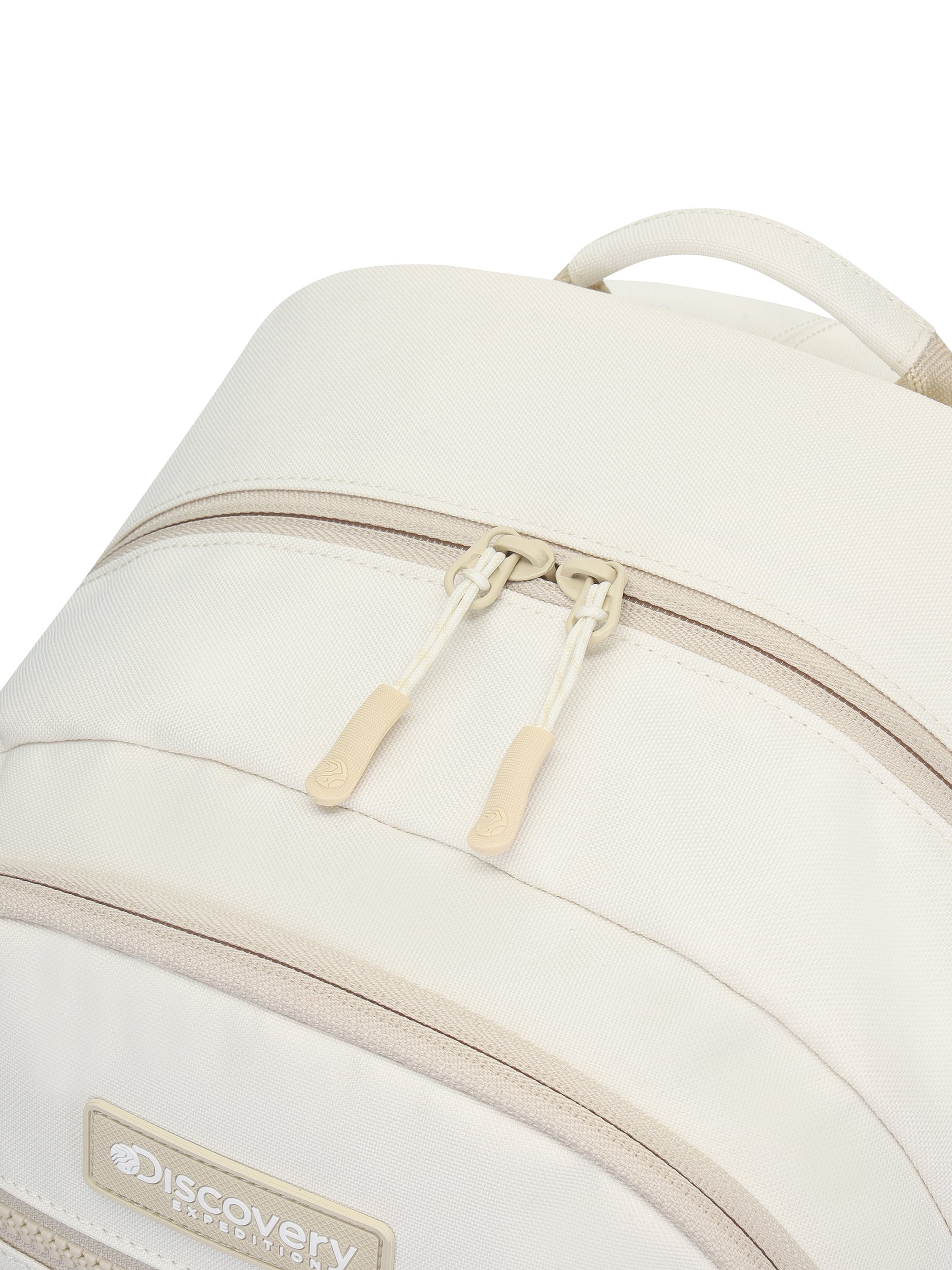 디스커버리 익스페디션 키즈 플랩포켓 컬러블럭 백팩 Dark Beige
