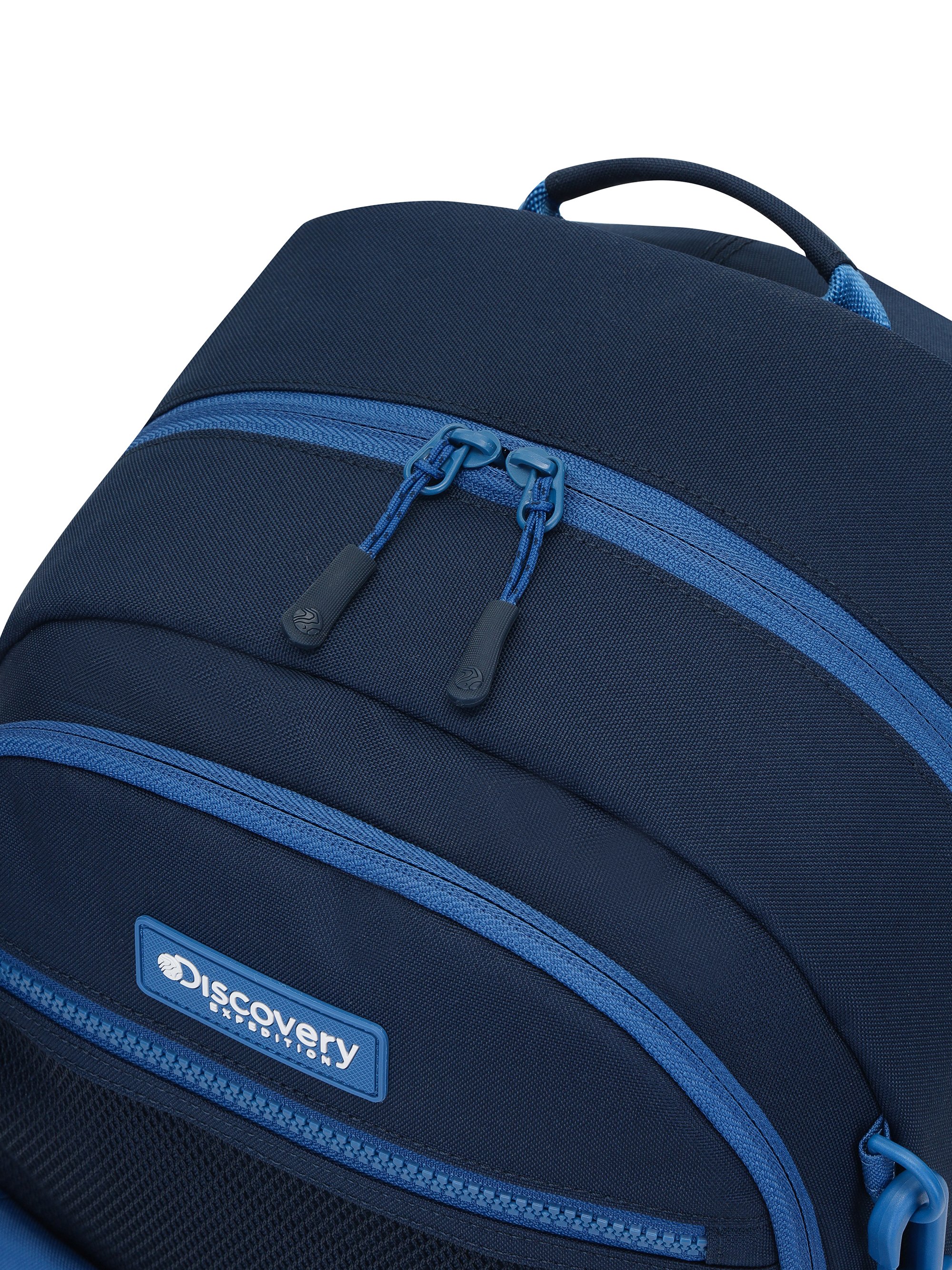 디스커버리 익스페디션 키즈 플랩포켓 컬러블럭 백팩 Navy