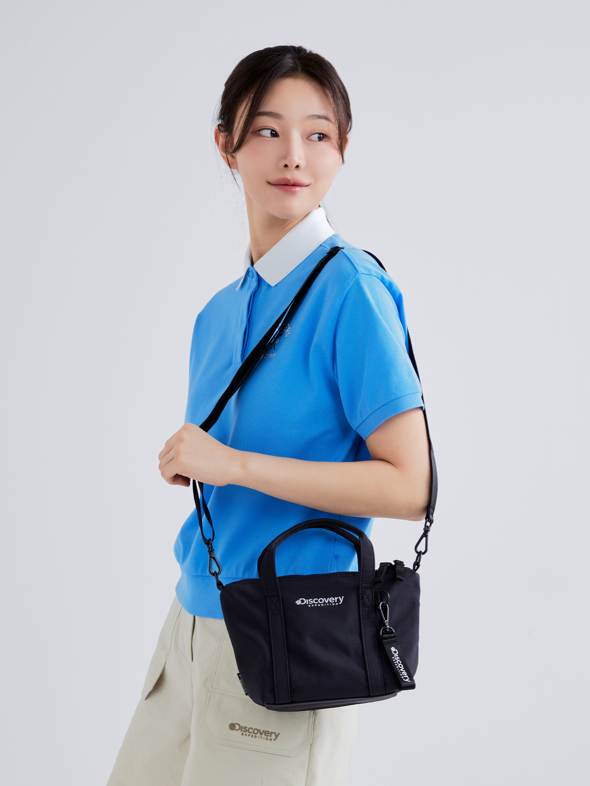 디스커버리 익스페디션 | 골프&테니스 미니 보스턴백 (BLACK)