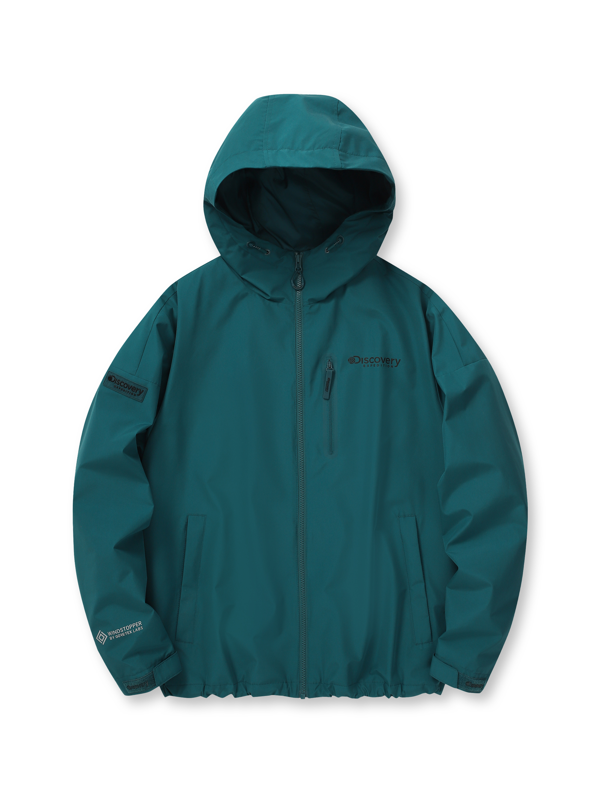 디스커버리 익스페디션 남성 베르텍스 베이직 고어 윈드스토퍼 자켓 Turquoise