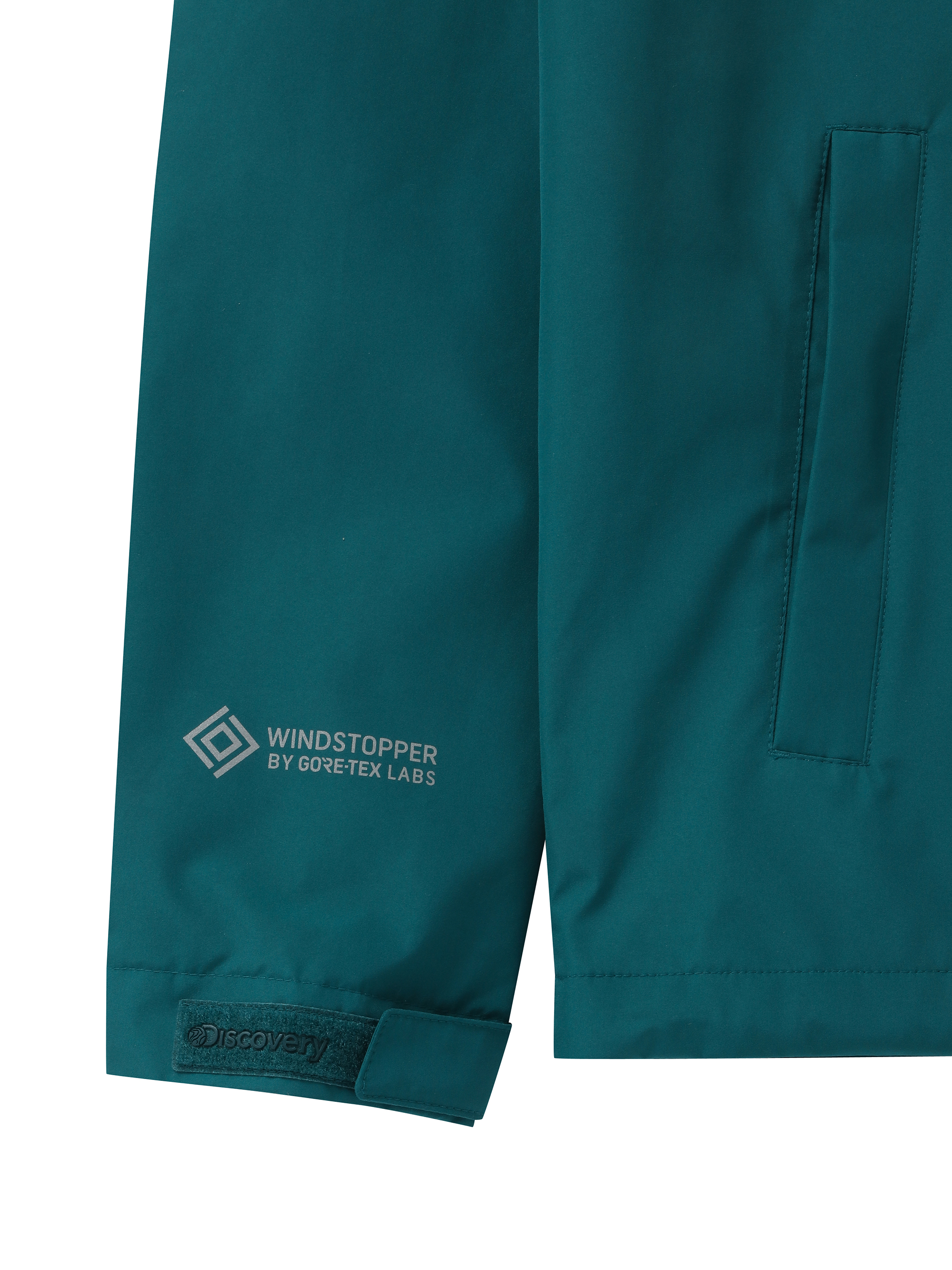 디스커버리 익스페디션 남성 베르텍스 베이직 고어 윈드스토퍼 자켓 Turquoise