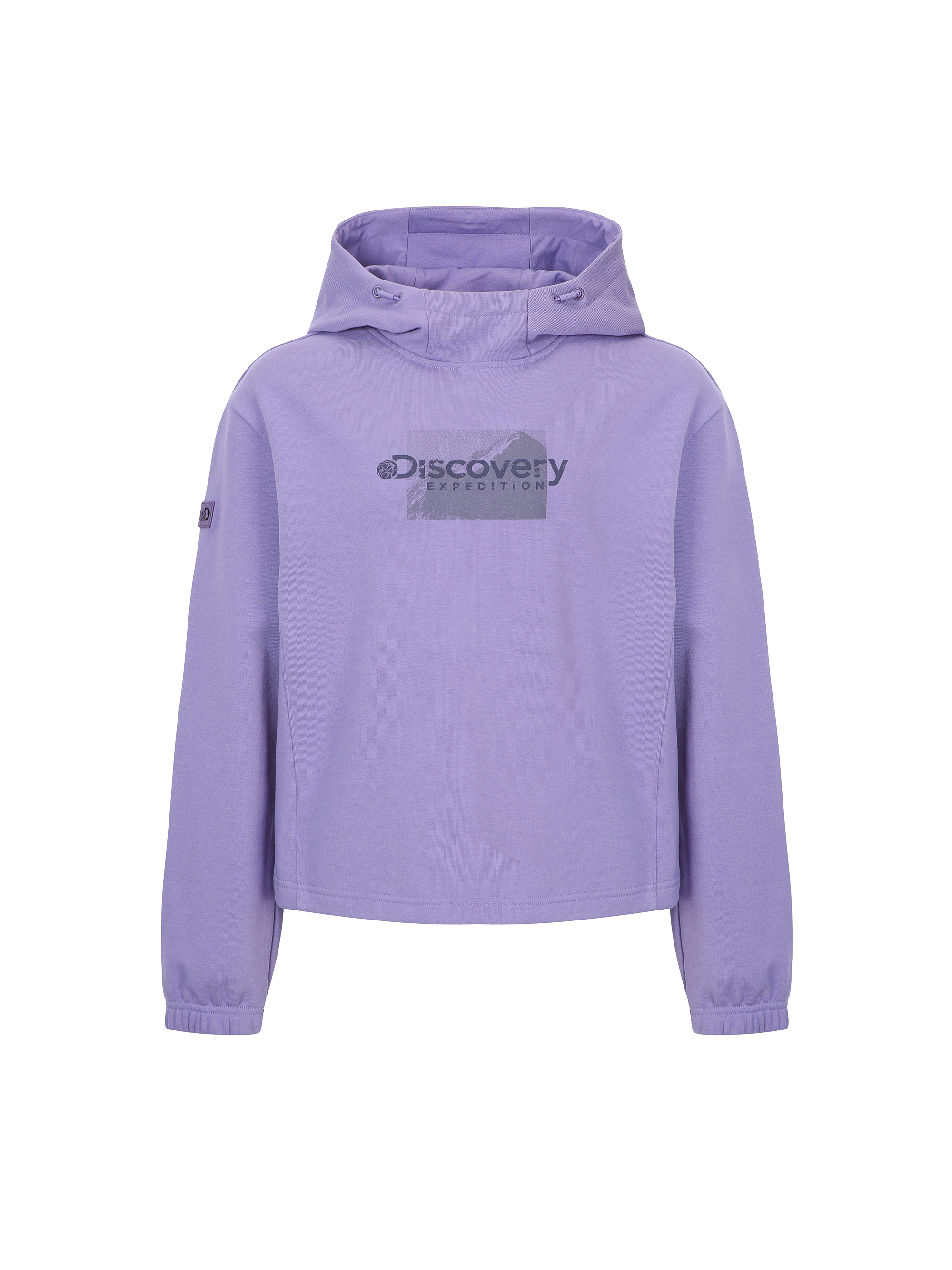 디스커버리 익스페디션 | 여성 아웃도어 그래픽 후드티 (VIOLET)