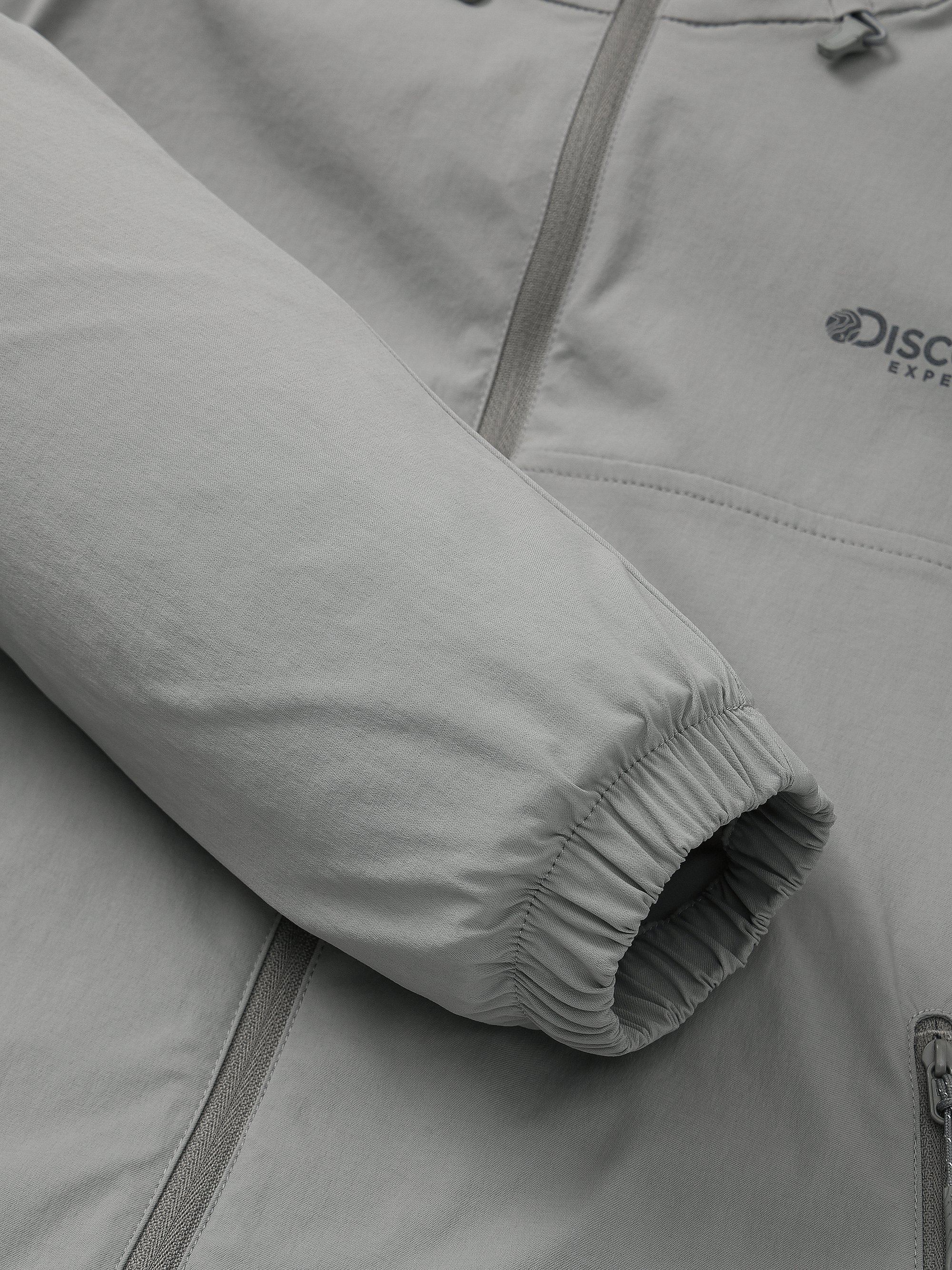 디스커버리 익스페디션 | 여성 내추럴 우븐 트레이닝 자켓 (LIGHT GRAY)