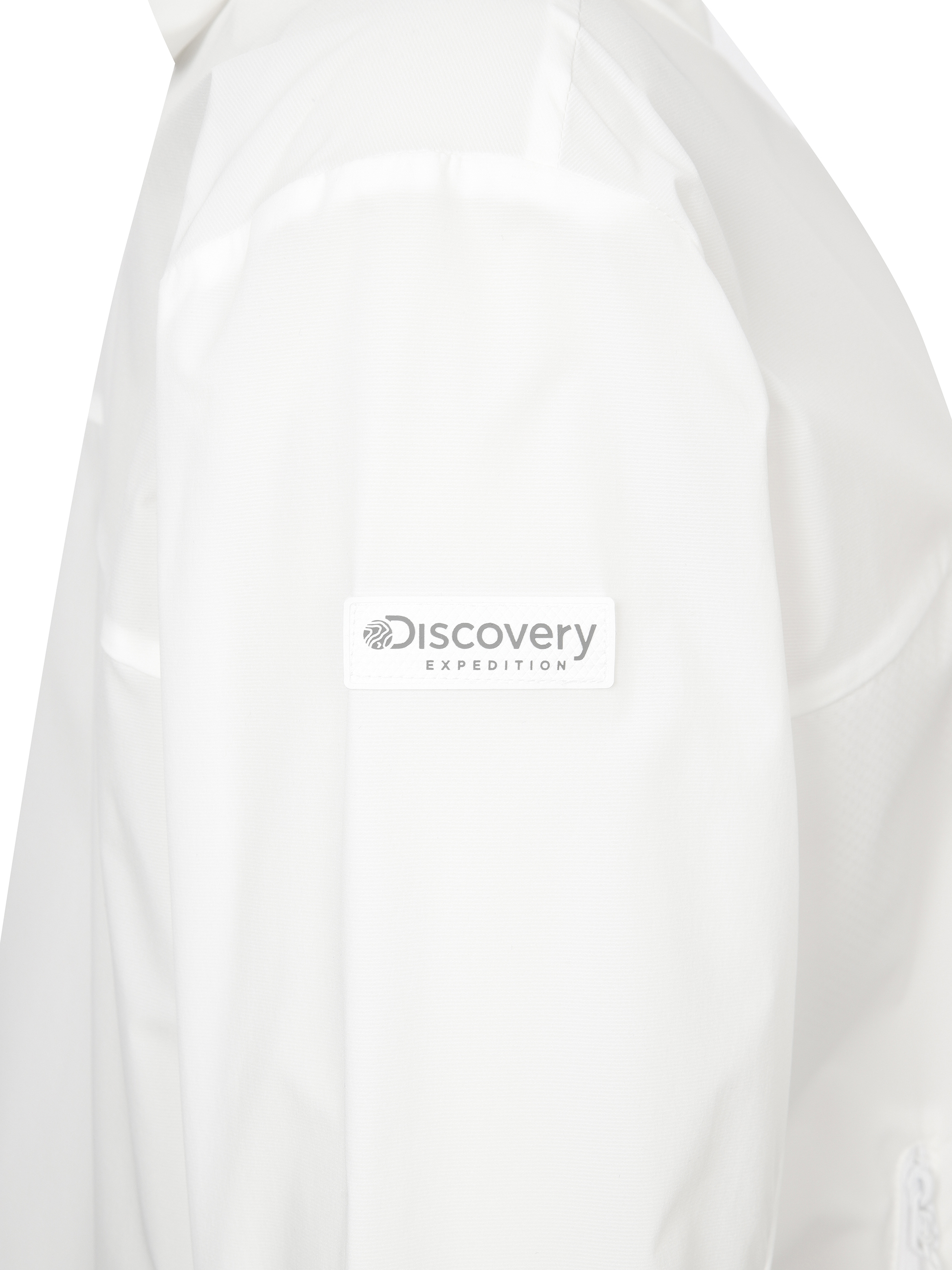 디스커버리 익스페디션 프레시벤트 여성 컬러블럭 크롭 바람막이 White